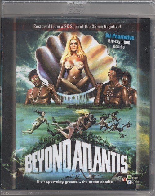 Beyond Atlantis (1973) Blu-ray / DVD Combo